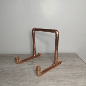 Copper Pipe Book Holder - Etsy