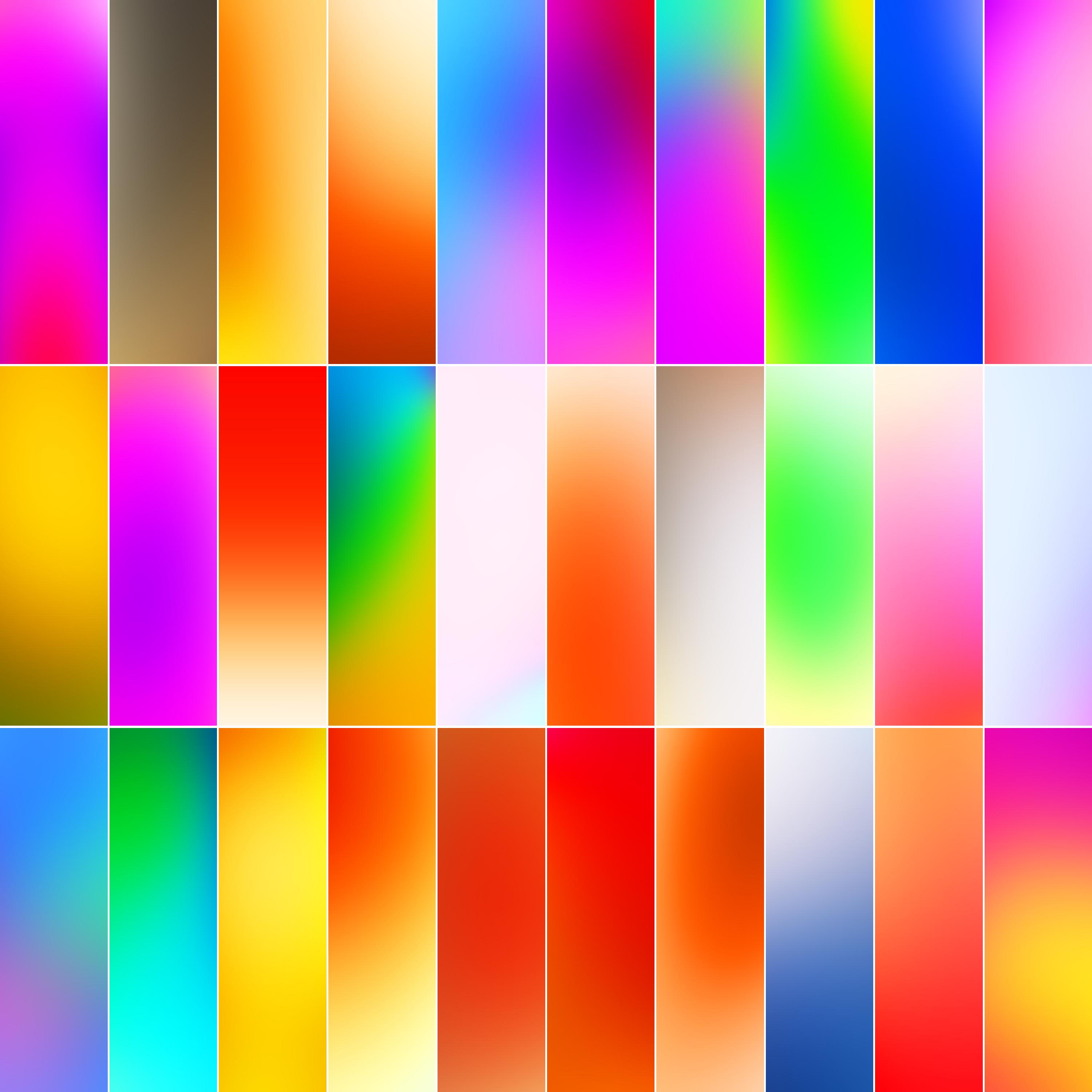 Gradient Backgrounds, Gradient Textures, Abstract Gradients, Vibrant ...