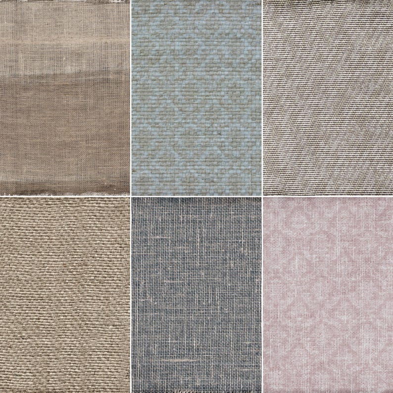 Fabric Texture Papers Set, Fabric Texture, Texture Paper, Digital ...