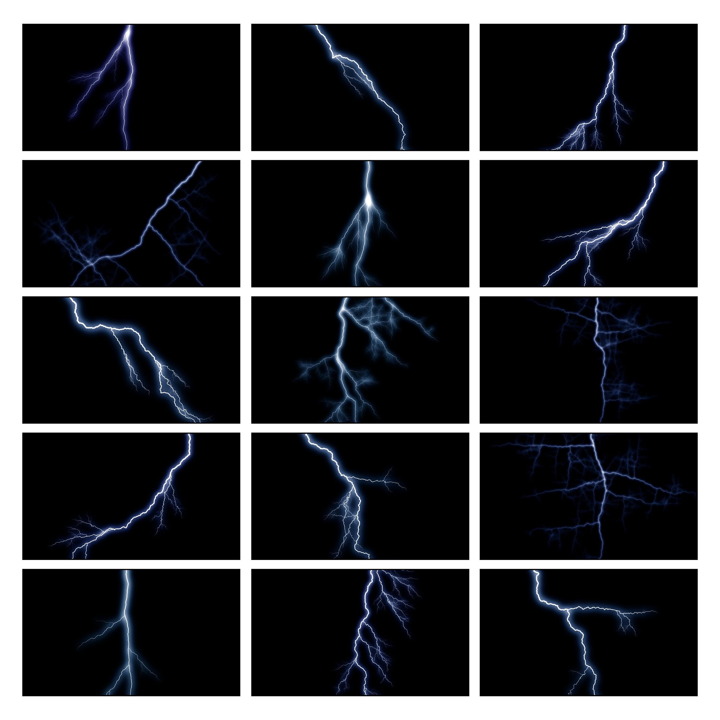 Lightning Overlays, Lightning Effect, Thunder Overlays, Storm Effect ...