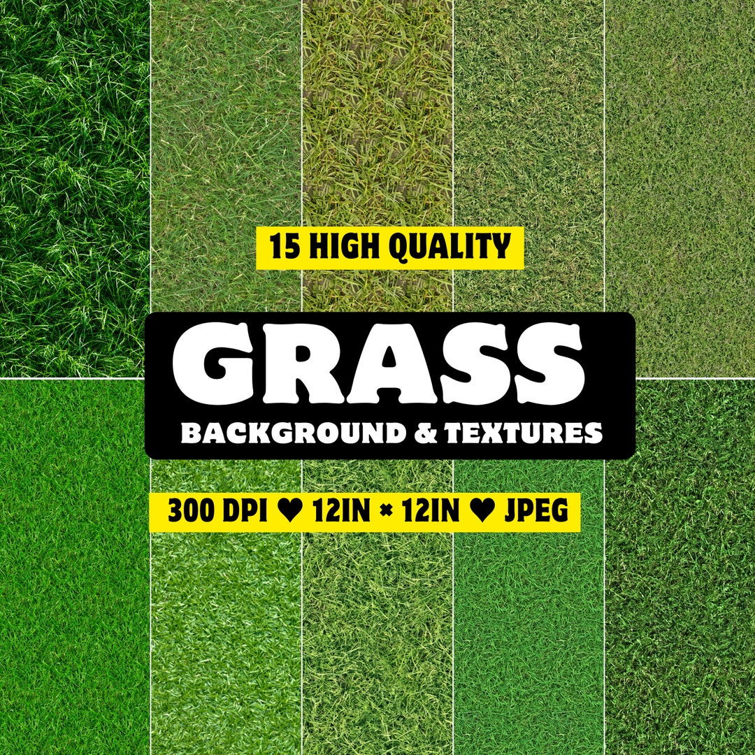 Grass Textures Pack, Digital Textures, Journal Background, Texture ...
