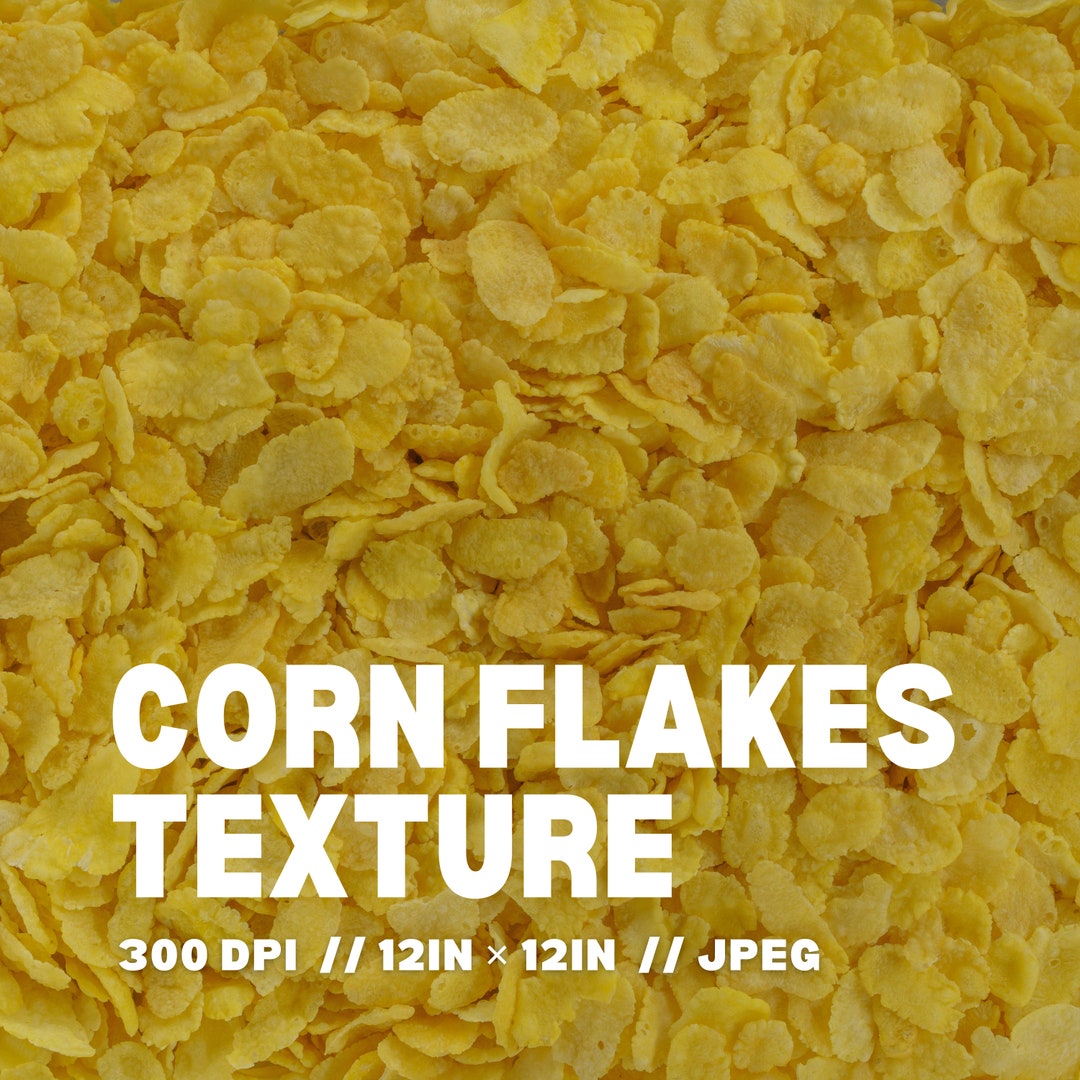 Corn Flakes Texture, Food Patterns, Digital Paper, Seamless Textures ...
