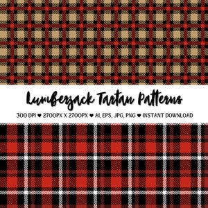 Lumberjack Tartan Patterns, Tartan Patterns, Lumberjack Plaid ...