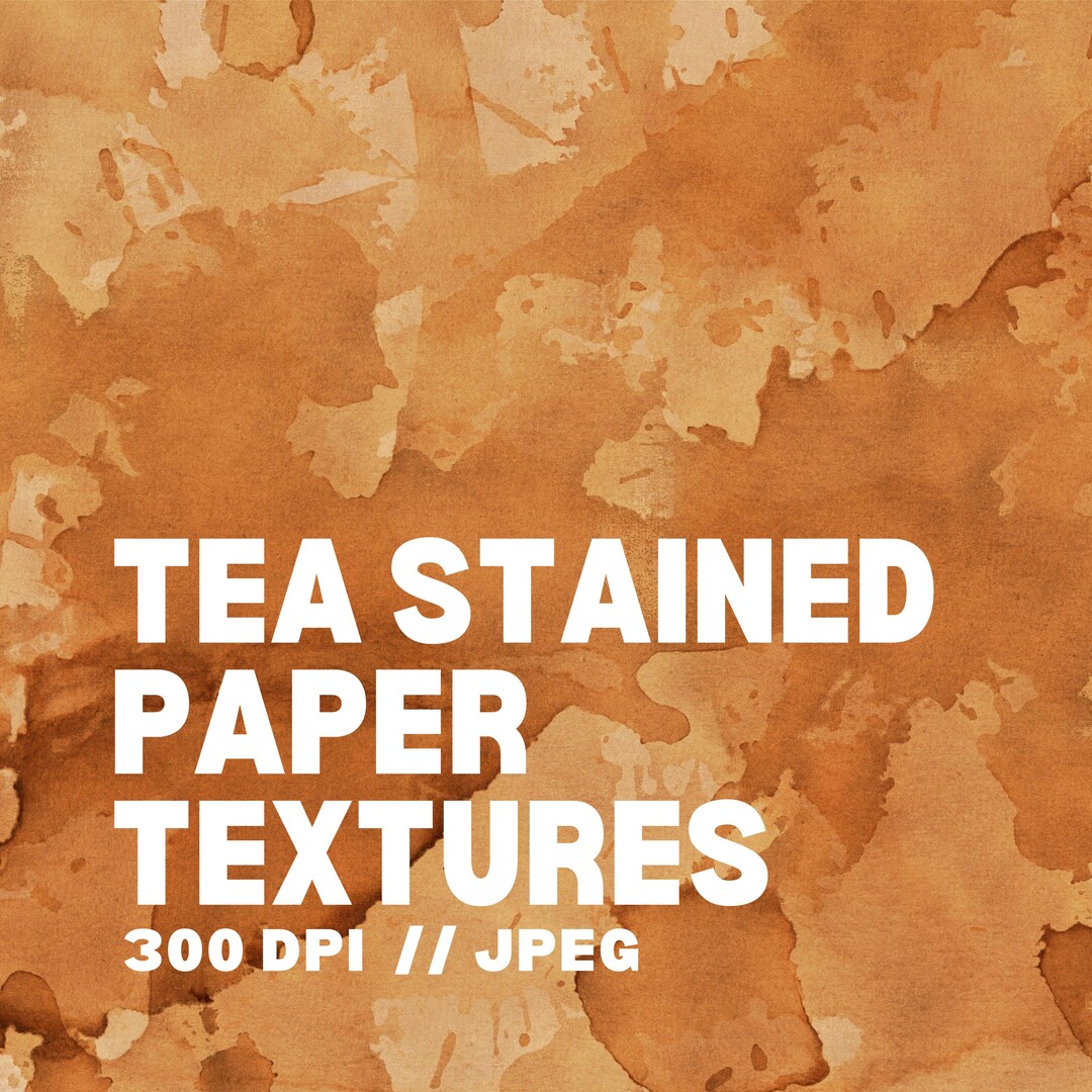 Tea Stained Paper Textures, Stained Paper, Paper Background, Antique ...