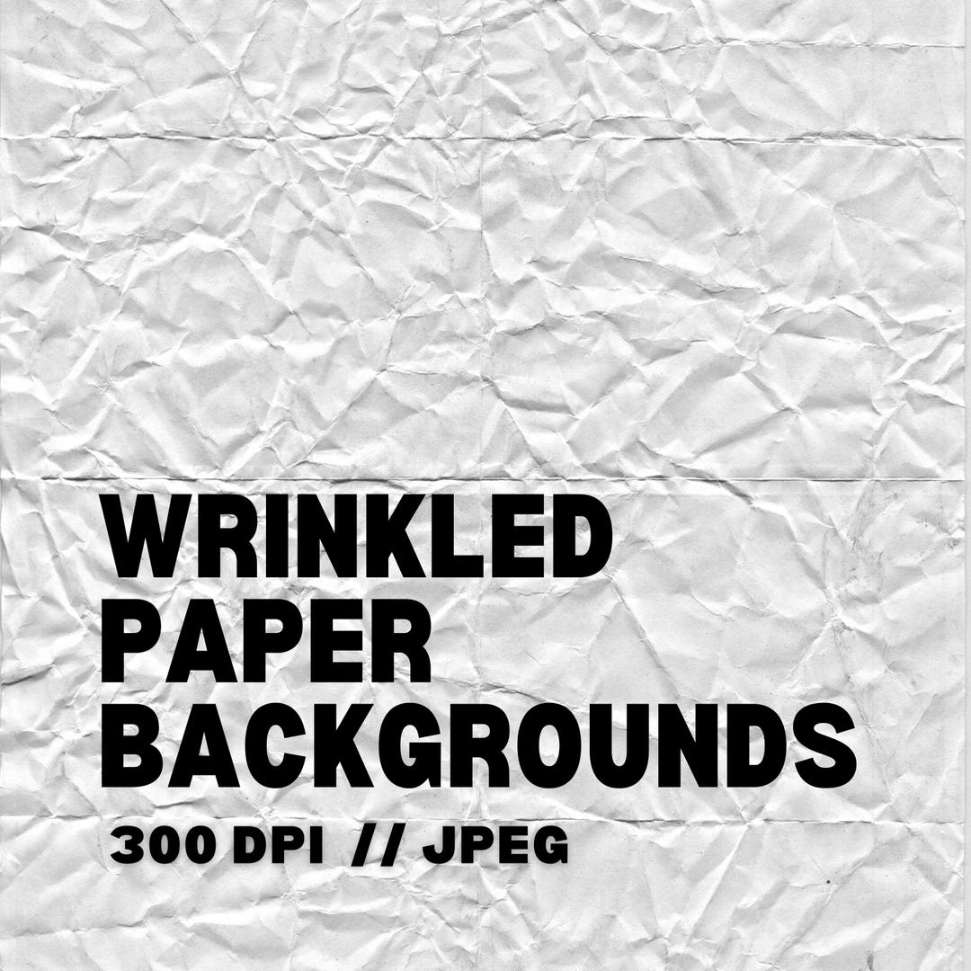 Wrinkled Paper Backgrounds, Paper Background, Vintage Texture, Textured ...