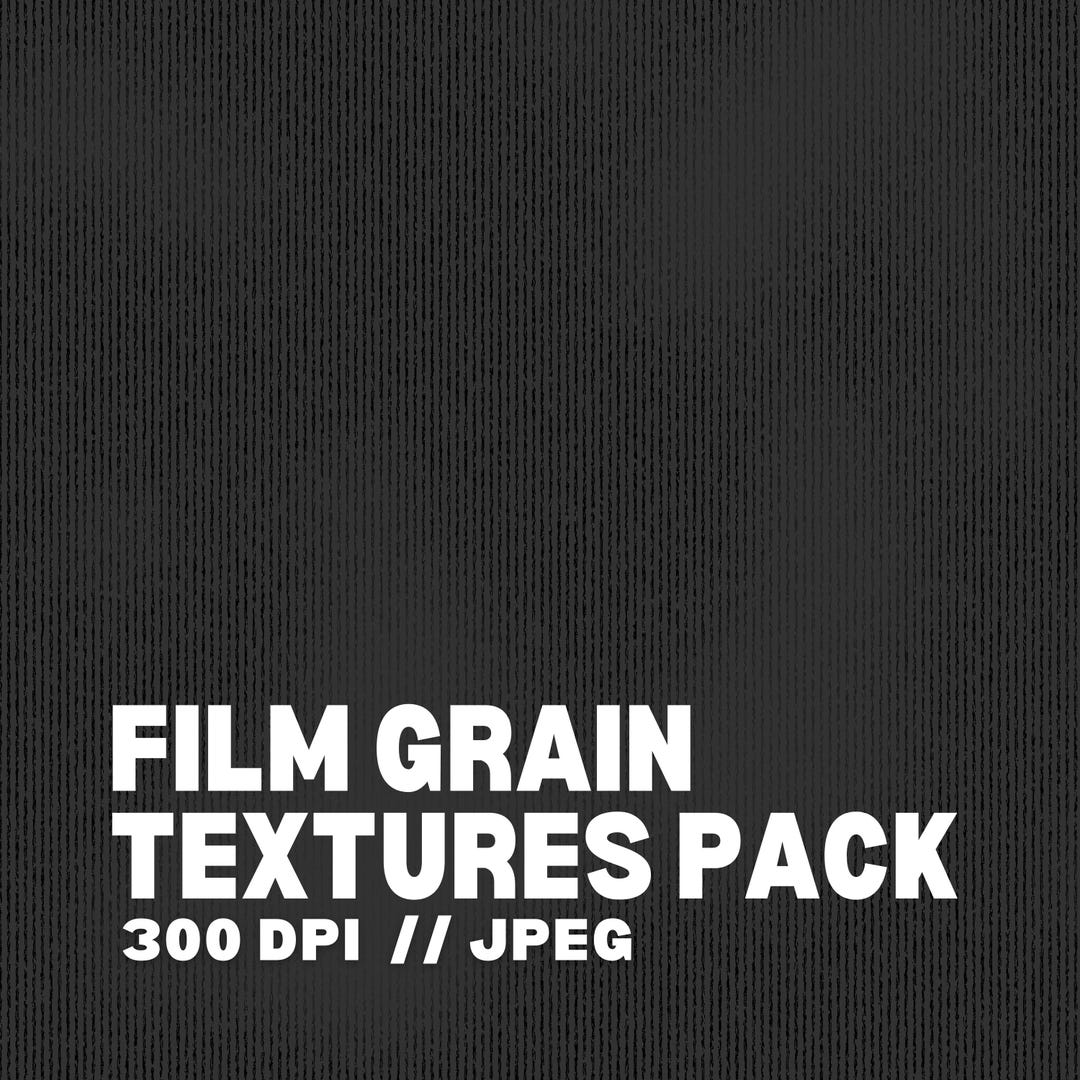 Film Grain Textures Pack, Grain Textures, Film Overlay, Grain Overlay ...