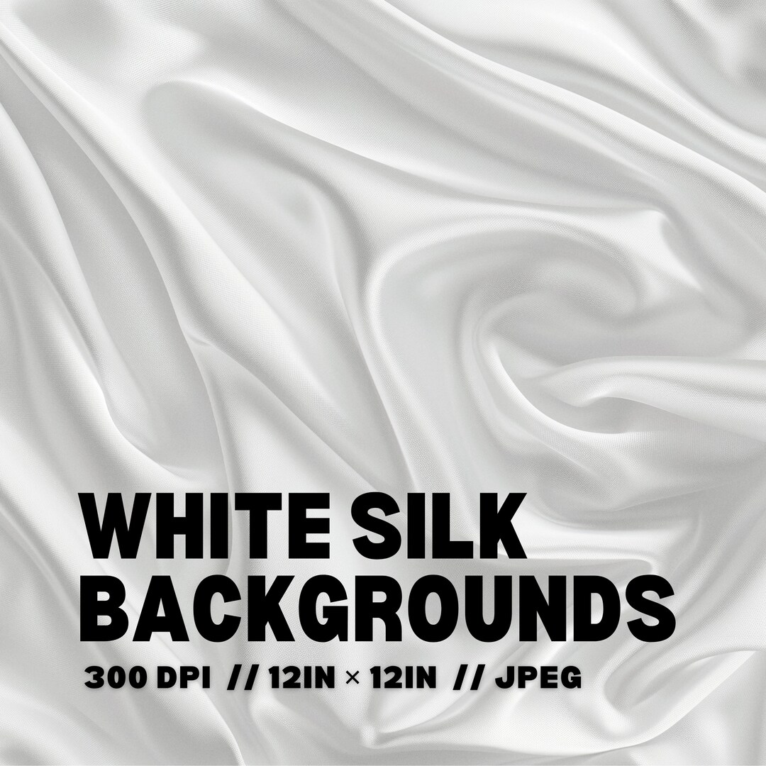 10 White Silk Backgrounds, Satin Textures, Silk Textures, Silk Papers ...