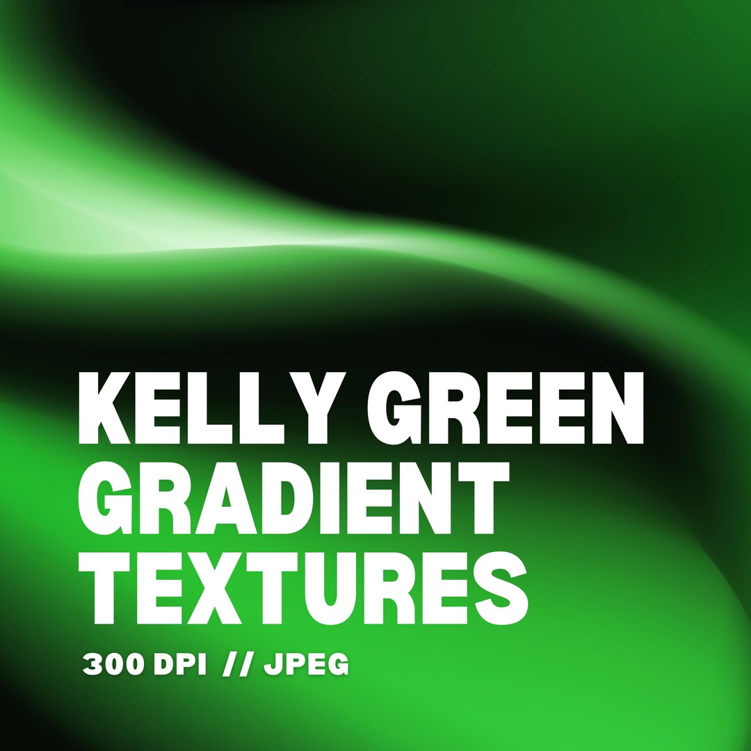 Kelly Green Gradient Textures, Gradient Texture, Green Texture ...