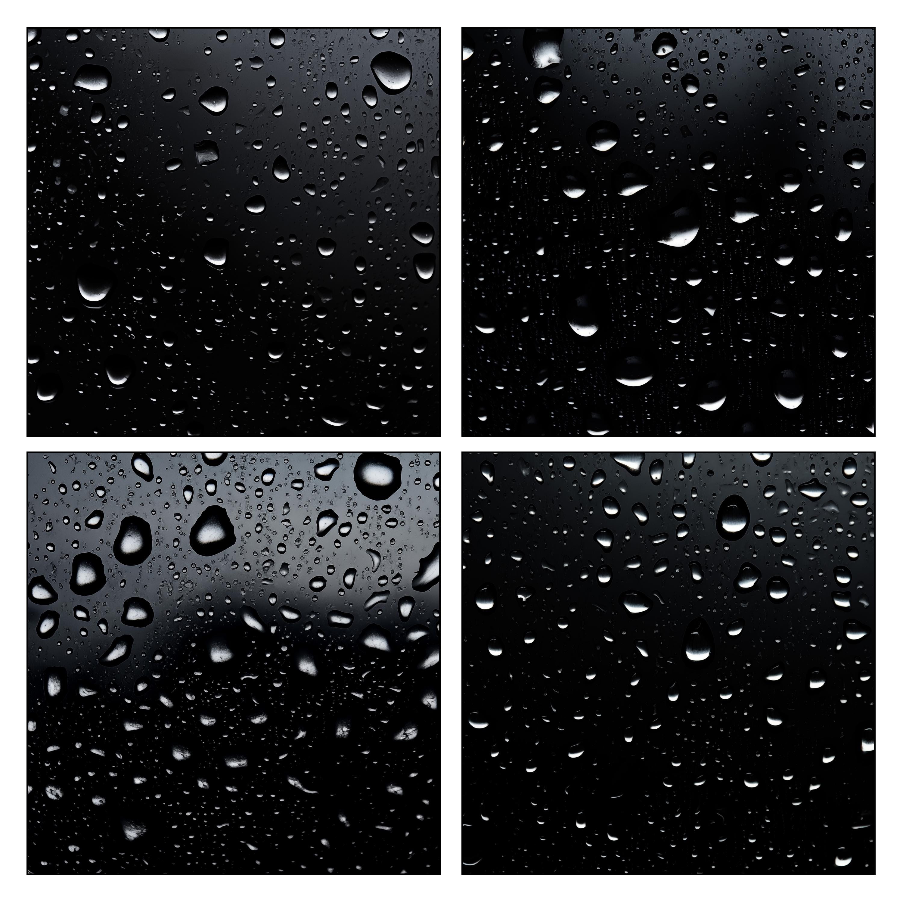 Water Drops Overlays, Drop Overlays, Rain Textures, Photo Overlays ...