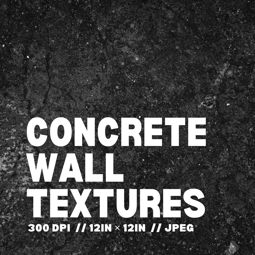 Concrete Wall Texture, Concrete Paper, Printable Paper, Scrapbook Paper ...