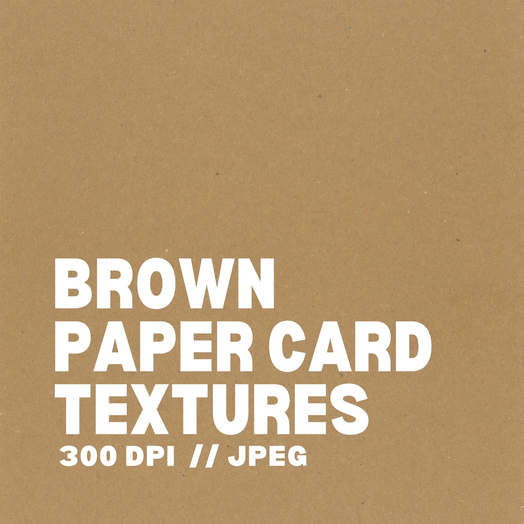 Brown Paper Card Textures, Paper Textures, Card Textures, Brown Paper ...