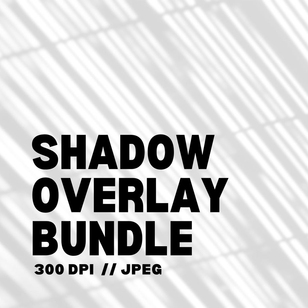Shadow Overlay Bundle, Shadow Overlay, Photo Shadows, Overlay Textures ...