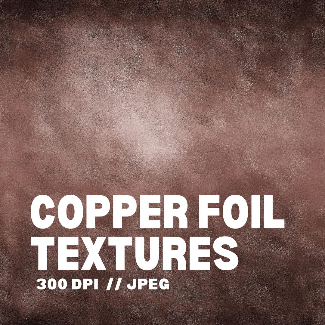 Copper Foil Textures, Foil Backgrounds, Metallic Textures, Copper ...