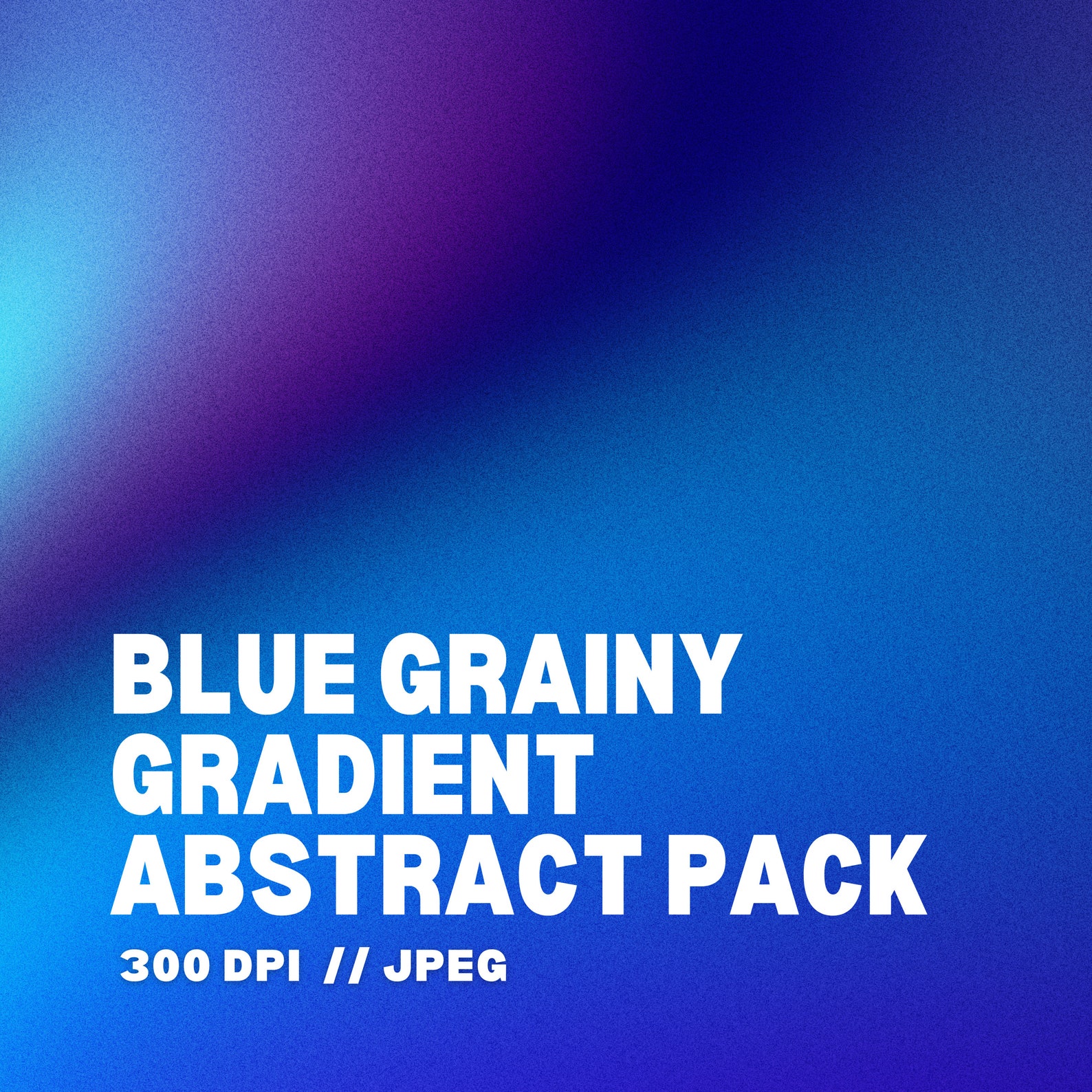 Blue Grainy Gradient Abstract Pack, Blue Gradient, Grainy Texture ...