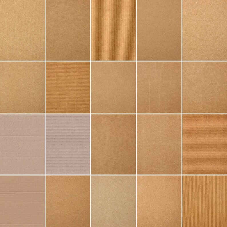 20 Cardboard Texture, Packaging Papers, Printable Scrapbook, Cardboard ...