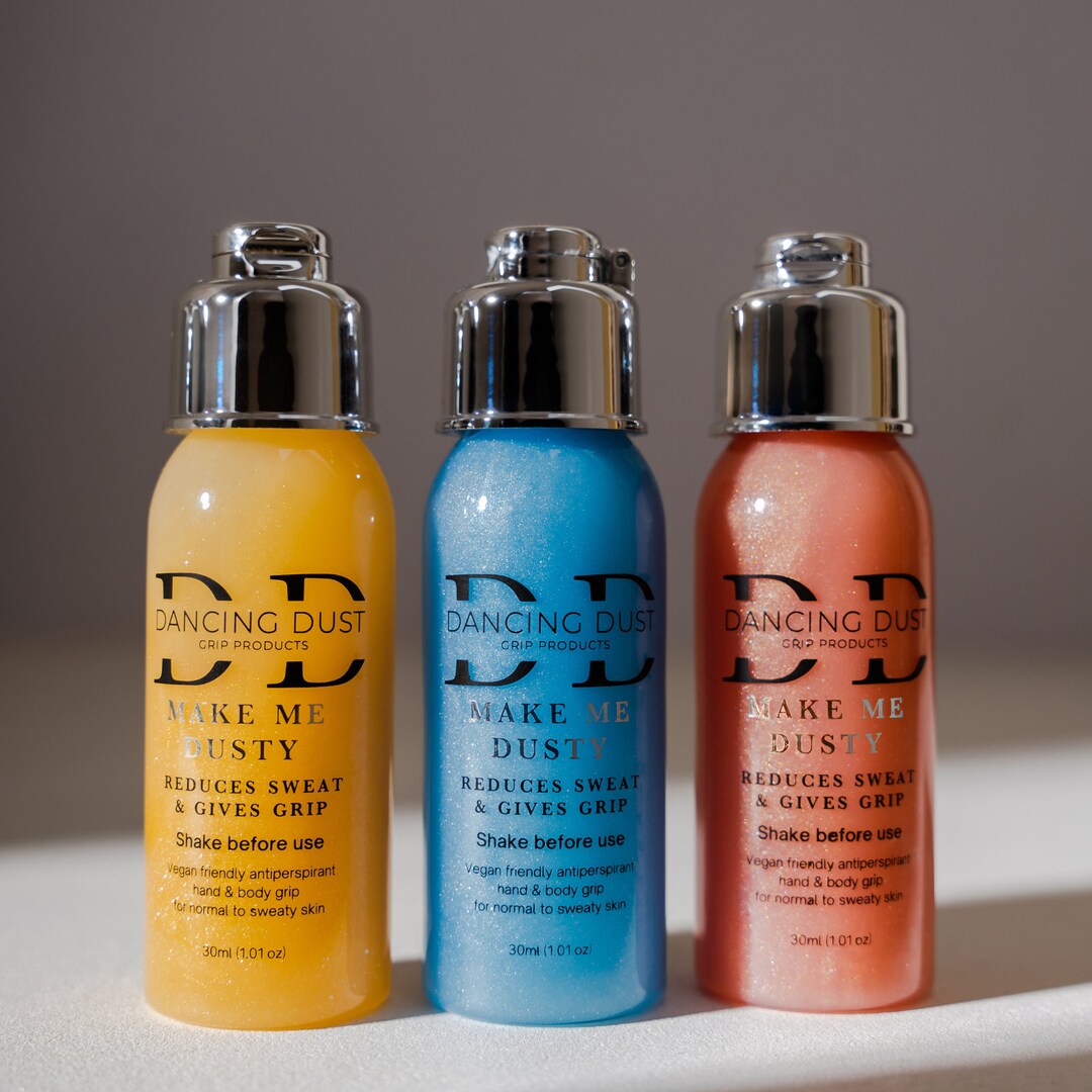 Make Me Dusty - Antiperspirant Hand & Body Grip - Trio Pack 3 X 30ml - Etsy