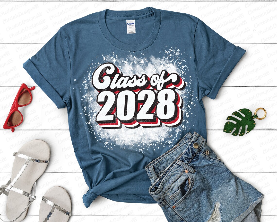 Class of 2028 Sublimation PNG, Retro Sublimation Designs, Sublimate PNG ...