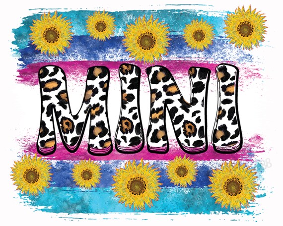 Sunflower Mini Png Mini Sublimation Mini Designs Mini Png | Etsy