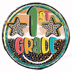 1st Grade Png, First Grade Png, First Day of School, Back to School Png ...