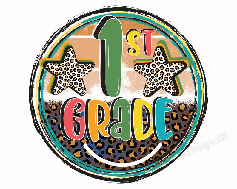 1st Grade Png, First Grade Png, First Day of School, Back to School Png ...