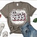 Class of 2035 Sublimation PNG, Retro Sublimation Designs, Sublimate PNG ...