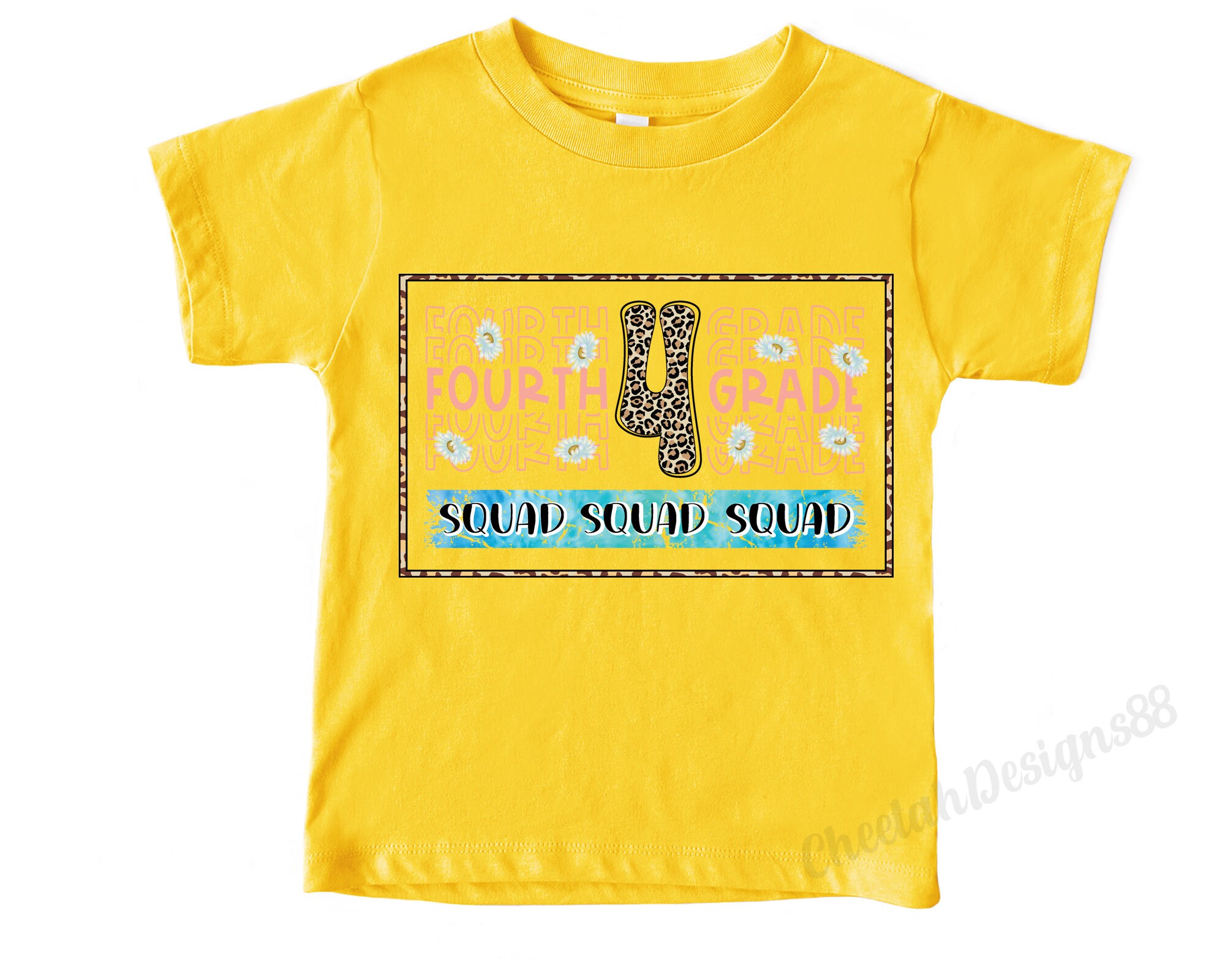 Fourth Grade Squad Png 4th Grade Png First Day of School - Etsy