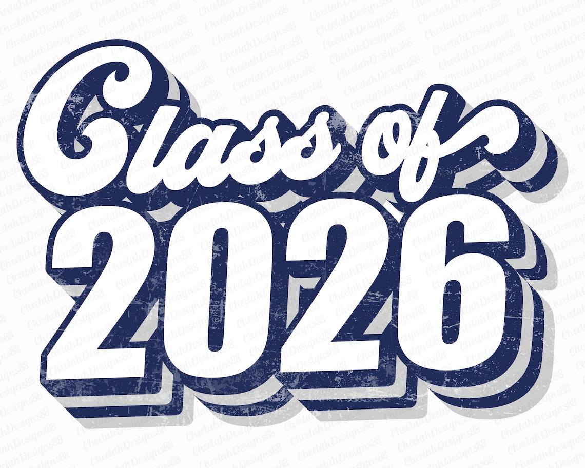 Class of 2026 Sublimation PNG, Retro Sublimation Designs, Sublimate PNG ...