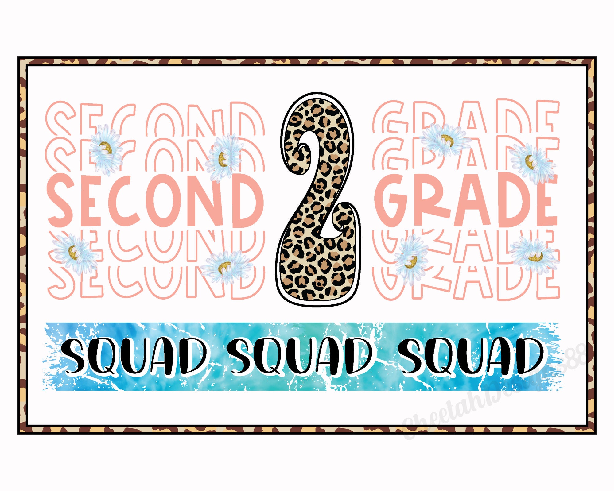Second Grade Squad Png 2nd Grade Png First Day of School - Etsy