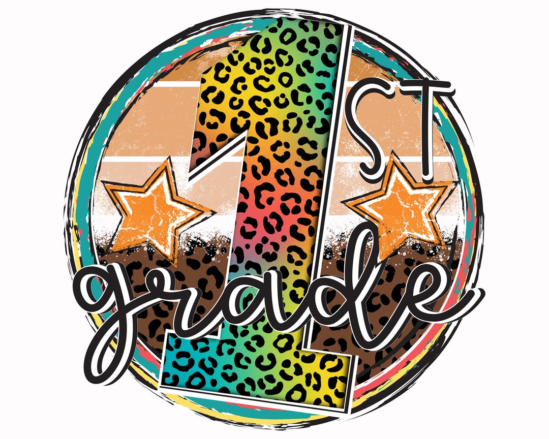 1st Grade Png, First Grade Png, First Day of School, Back to School Png ...