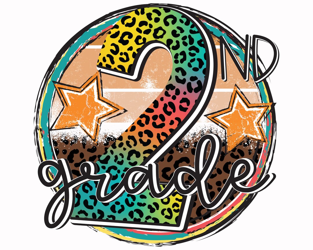 2nd Grade Png, Second Grade Png, First Day of School, Back to School ...