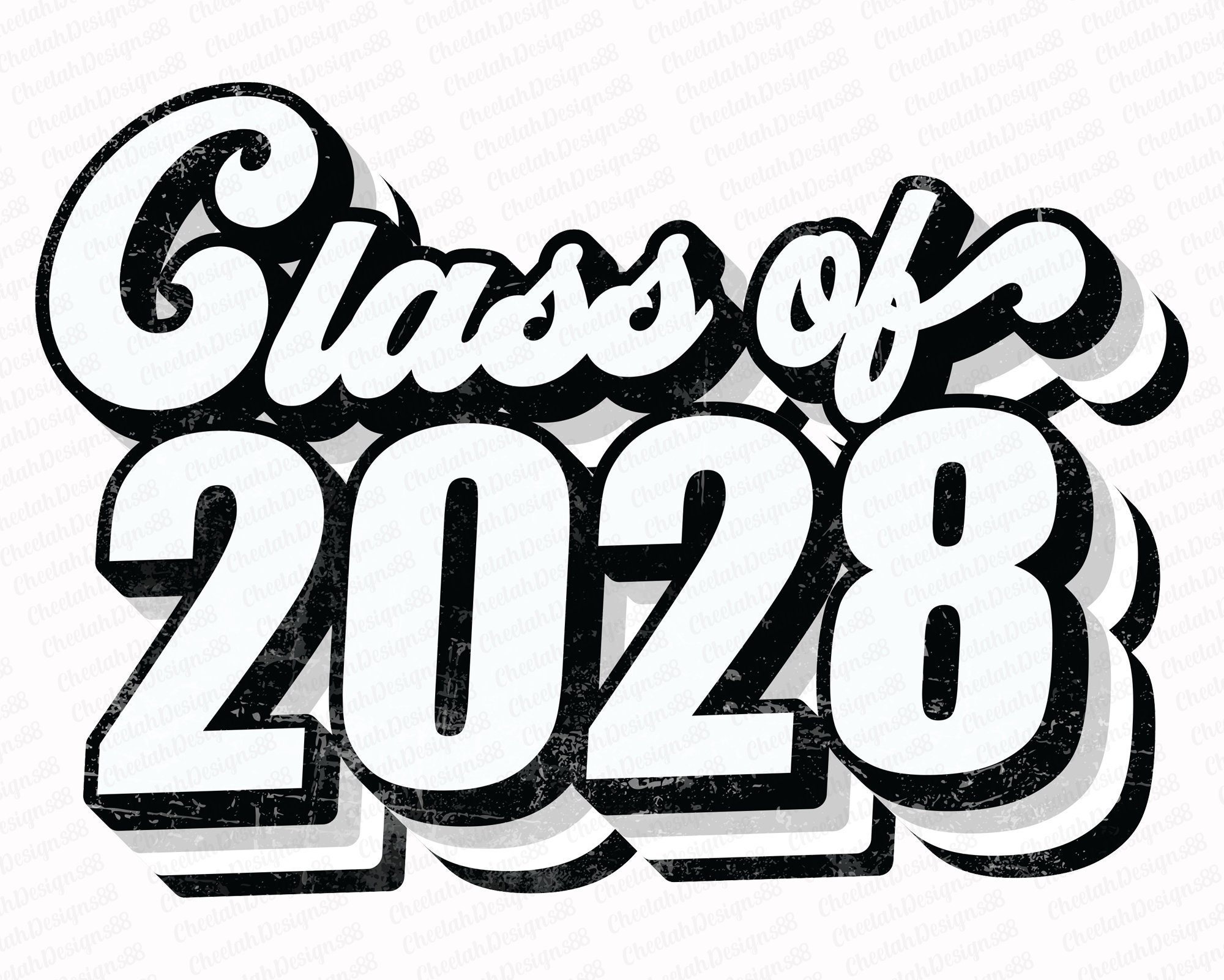 Class of 2028 Sublimation PNG, Retro Sublimation Designs, Sublimate PNG ...
