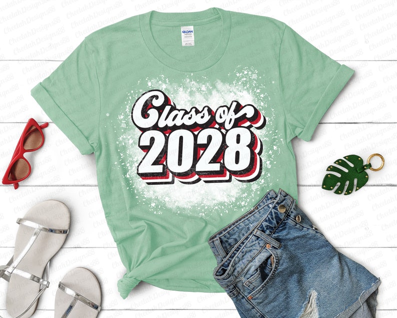 Class of 2028 Sublimation PNG, Retro Sublimation Designs, Sublimate PNG ...