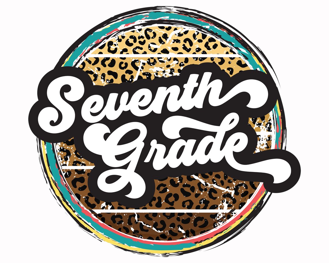 Seventh Grade Png, 7th Grade Png, First Day of School, Back to School ...