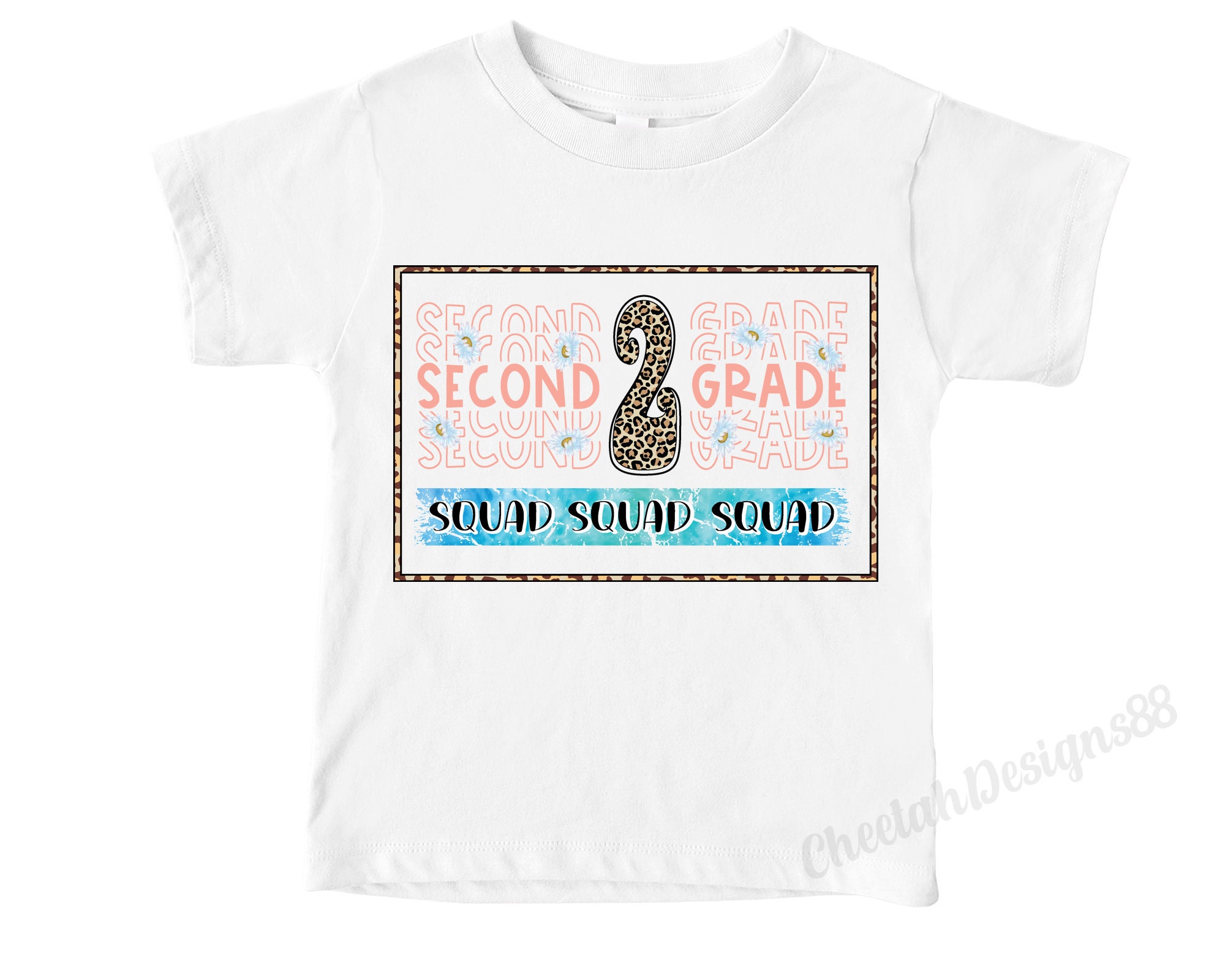 Second Grade Squad Png 2nd Grade Png First Day of School - Etsy