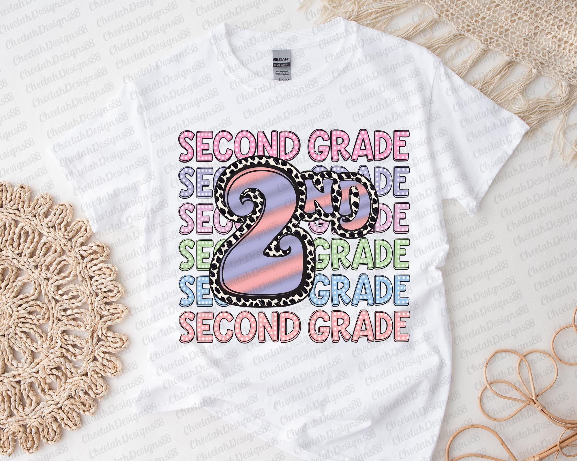 2nd Grade Png, Second Grade Png, First Day of School, Back to School ...