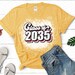 Class of 2035 Sublimation PNG, Retro Sublimation Designs, Sublimate PNG ...