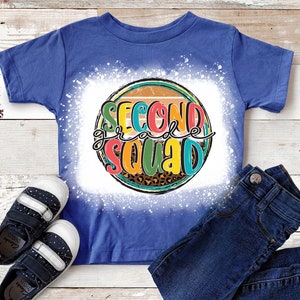 Second Grade Squad Png, 2nd Grade Png, First Day of School, Back to ...