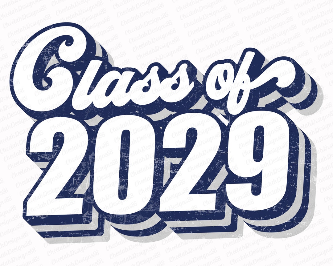 Class of 2029 Sublimation PNG, Retro Sublimation Designs, Sublimate PNG ...