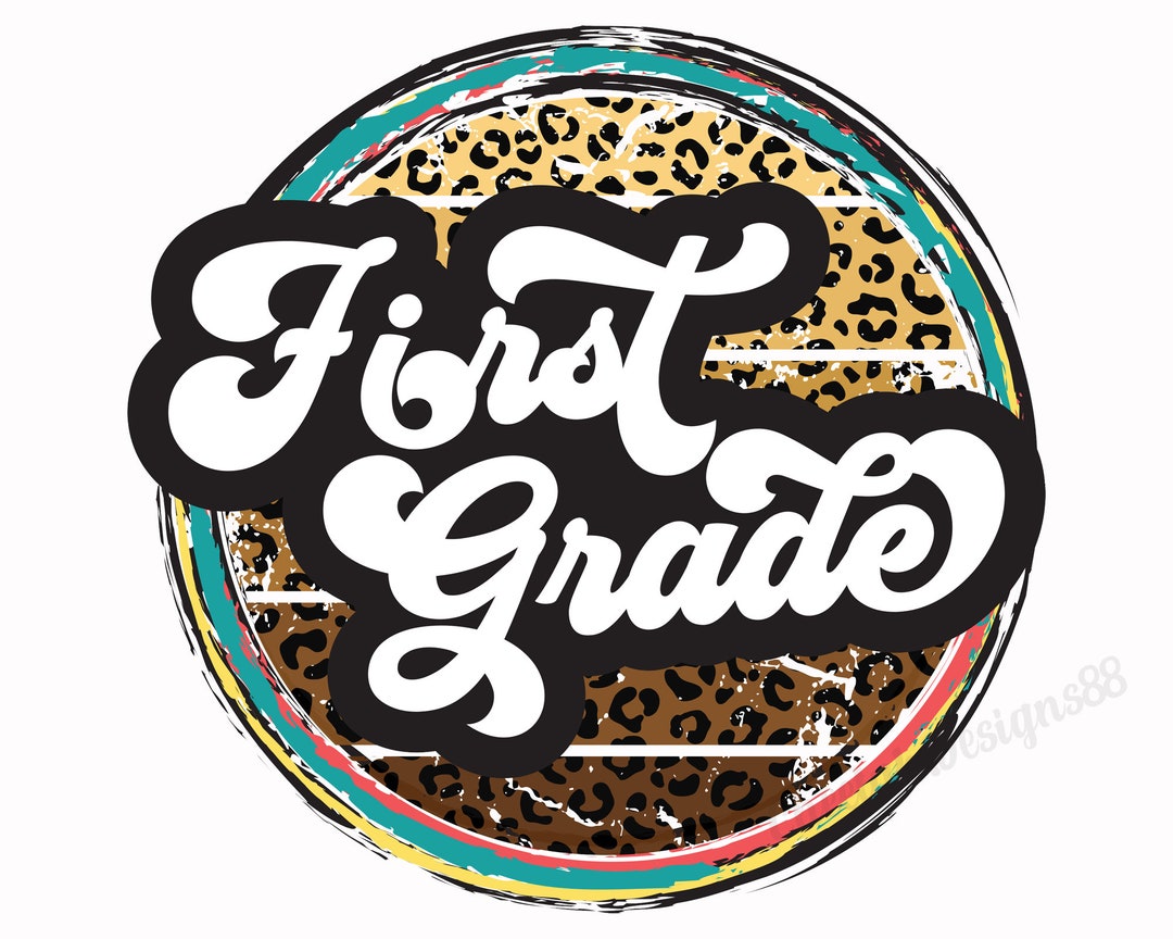 First Grade Png, 1st Grade Png, First Day of School, Back to School Png ...