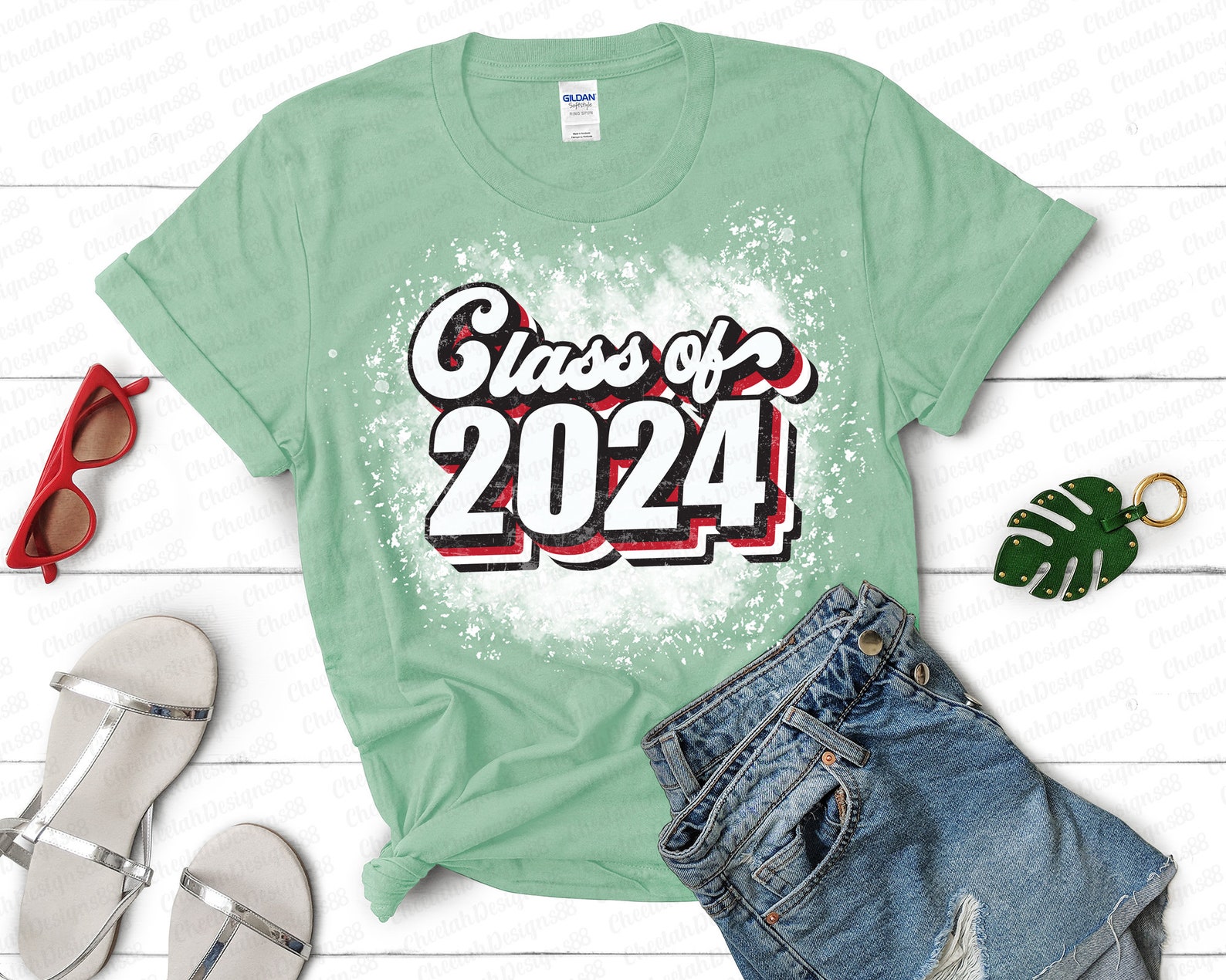 Class of 2024 Sublimation PNG, Retro Sublimation Designs, Sublimate PNG ...