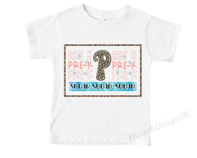 Pre-k Squad Png First Day of School Back to School Png - Etsy
