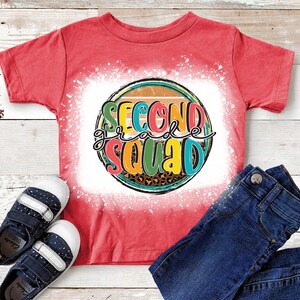 Second Grade Squad Png, 2nd Grade Png, First Day of School, Back to ...
