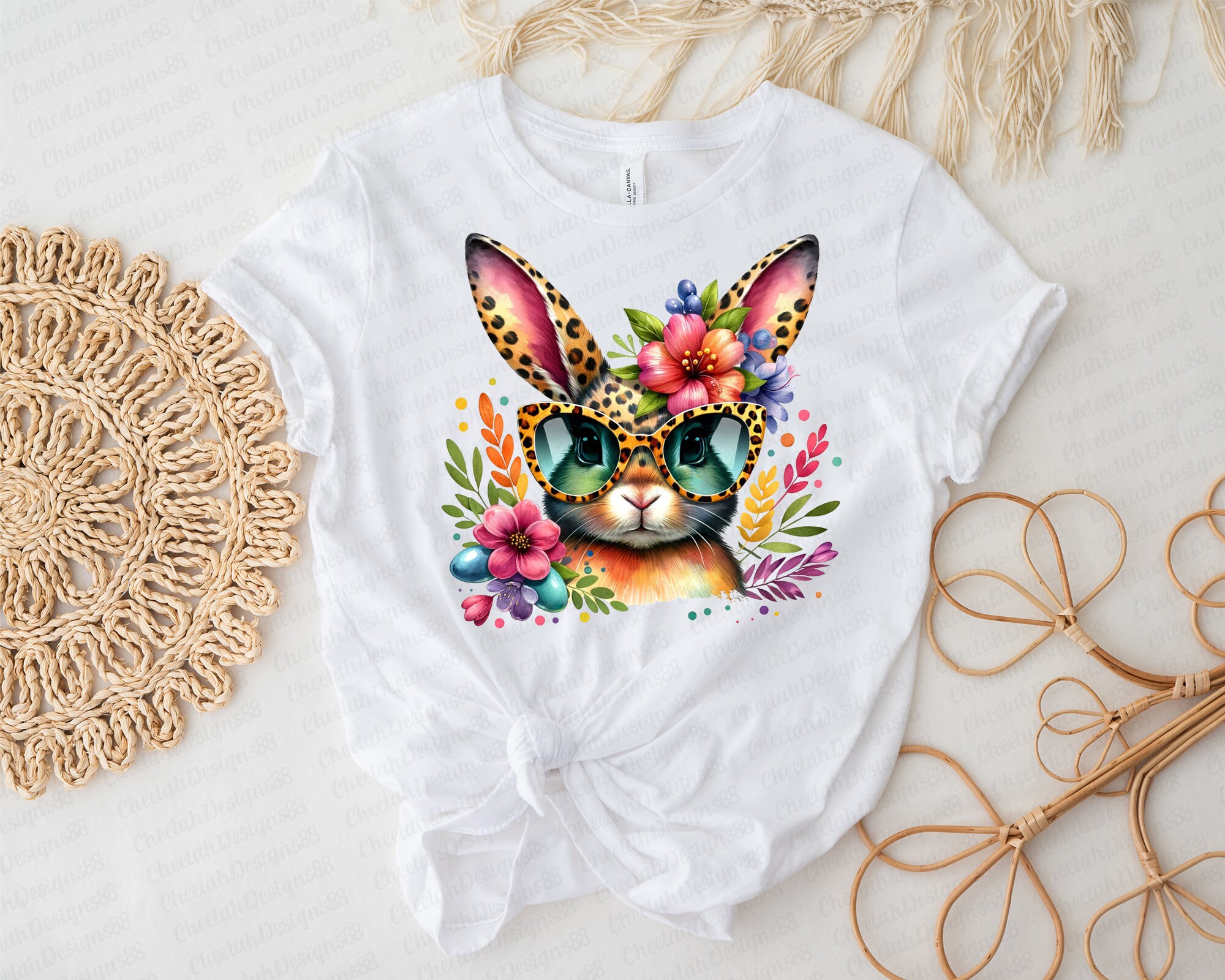 Leopard Bunny Png, Bunny Easter Png, Happy Easter Bunny Png, Easter ...