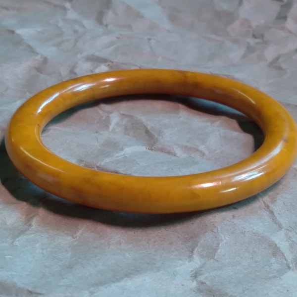 Amber Bangle - Etsy