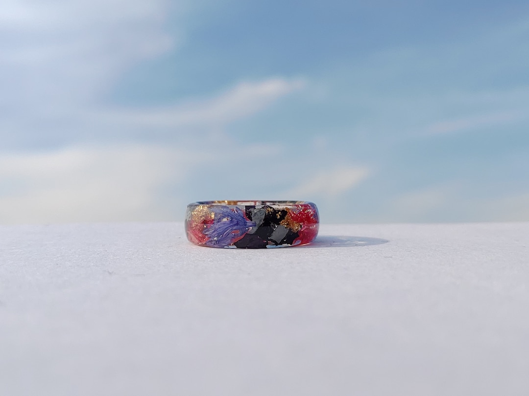 Polyamory Ring - Poly Ring - Pride Ring - Resin Ring - Subtle Pride ...