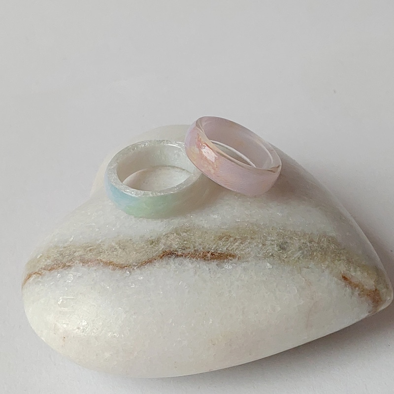 Resin Stacking Ring - Etsy