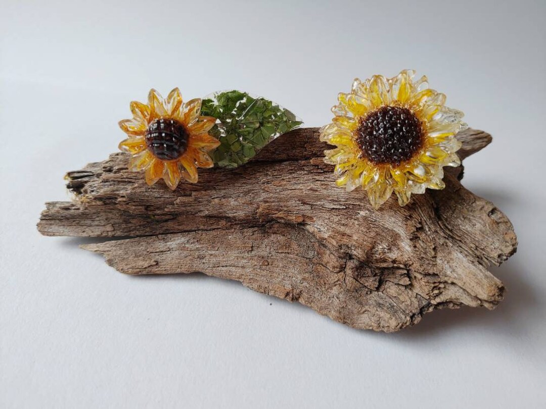 Sunflower Brooch - Sunflower Pin - Flower Pin - Sunflower Lover Gifts ...