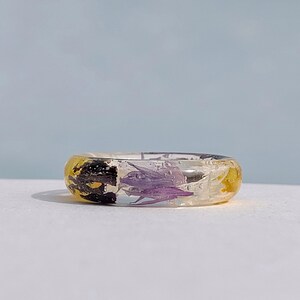 Non Binary Ring - Non Binary Jewelry - Pride Jewelry - Resin Ring ...