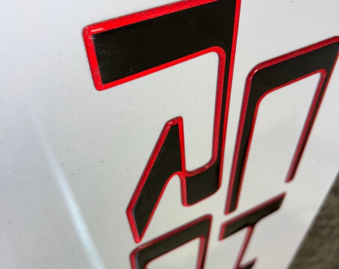 Domed 3D Raised Letters Inserts Compatible With Chevrolet Colorado 2023 ...