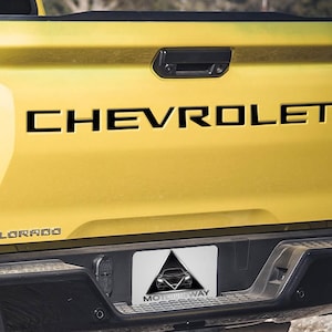 For CHEVROLET COLORADO 2023 2024 2025 2026 Raised Tailgate Decals ...